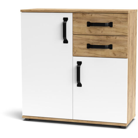 MOBILE MOSSO 2A+2C O2 CM 80X32X83 ROVERE GOLD/BIAN