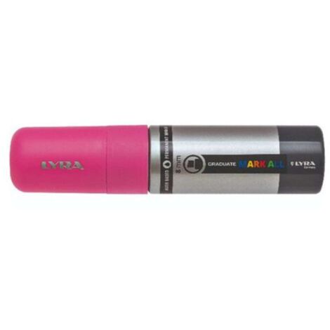 Lyra Mark All Punta Large 8Mm. Rosa X1