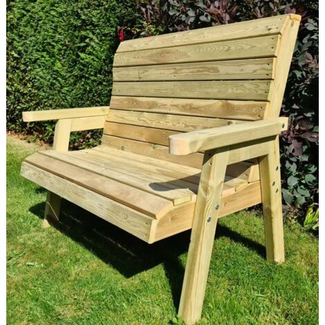 Clover Wooden Garden Bench