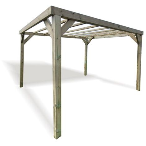Wooden Garden Pergola 3M X 3M