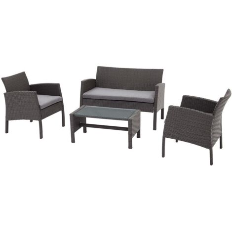 Nevada Conversation Set - Grey