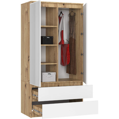 Kleiderschrank 90 Cm Breit