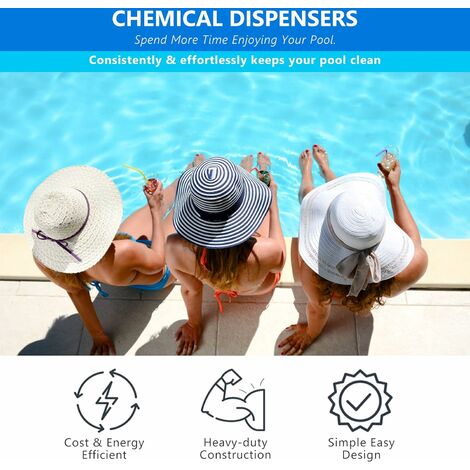 Floating Product Dispenser, Floating Doser with Thermometer for ...