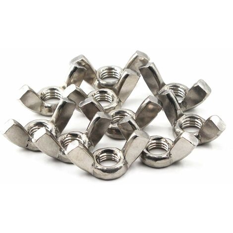 M4 Stainless Steel 304 Butterfly Wing Nut Set, Hand Twist Reinforce ...