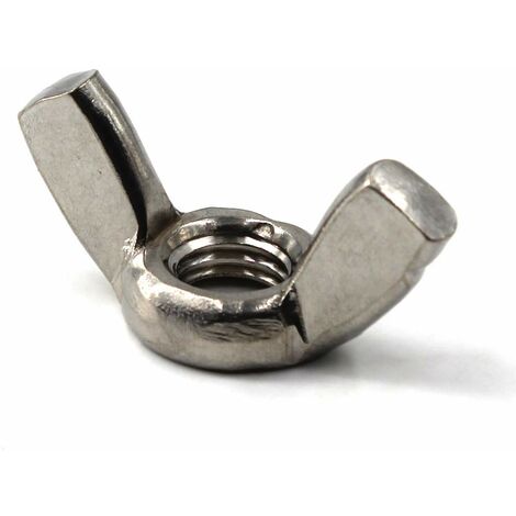 M4 Stainless Steel 304 Butterfly Wing Nut Set, Hand Twist Reinforce ...