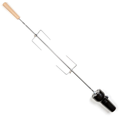 Kit spiedo 66,5 cm per barbecue