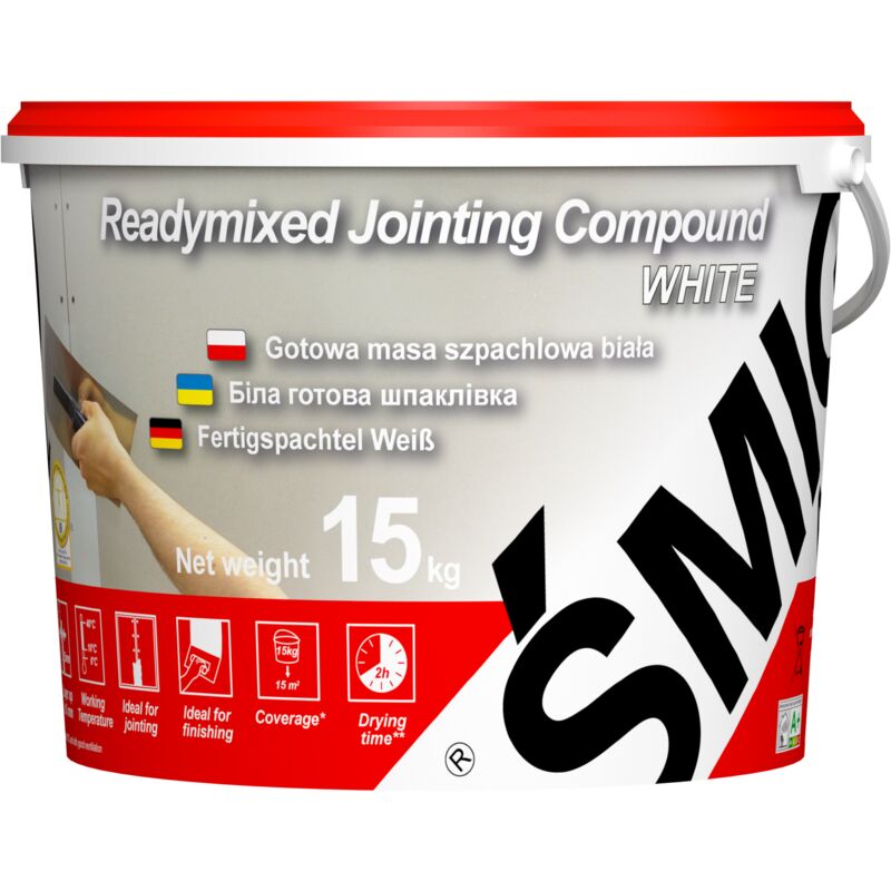 SMIG Ready Mixed Joint & Finish White 15kg