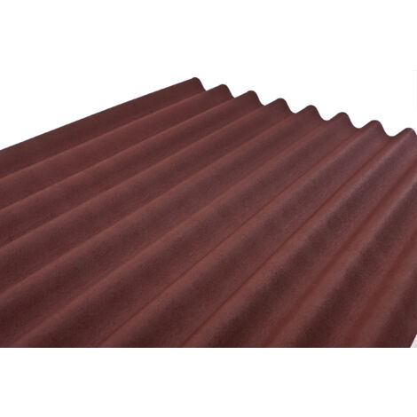 Onduline Classic Bitumen Roof Sheet Red 2m x 950mm x 3mm