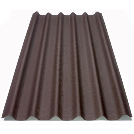 Easyfix Corrugated Bitumen Sheet Brown 2m x 820mm