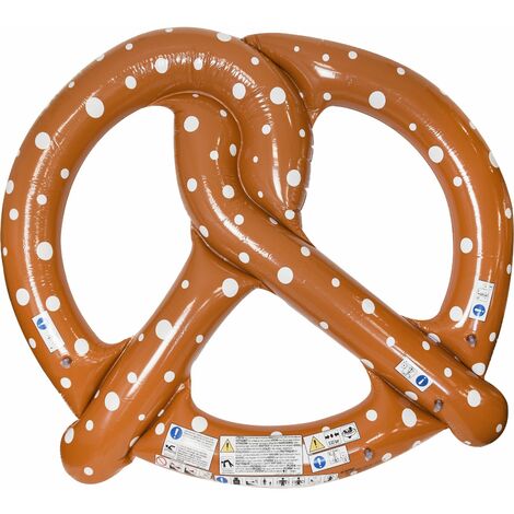Jumbo inflatable pretzel