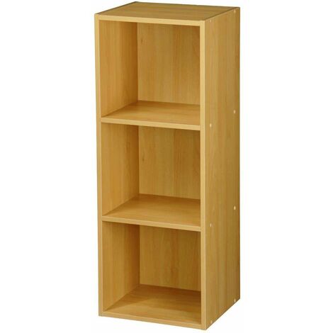 3 Tier Book Case 30 x 23.5 x 79.5cm Beech