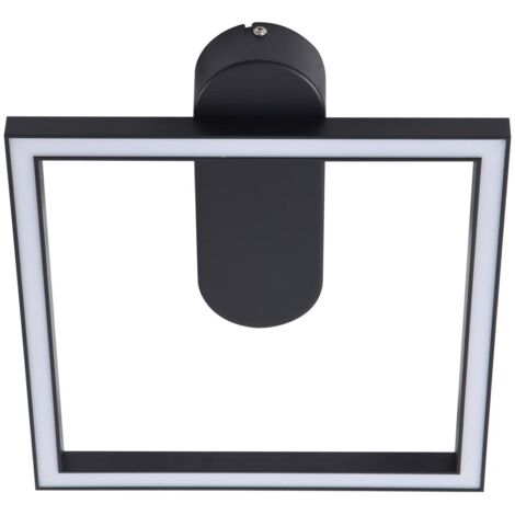 Lindby LED 'Yulla' in Nero da Alluminio