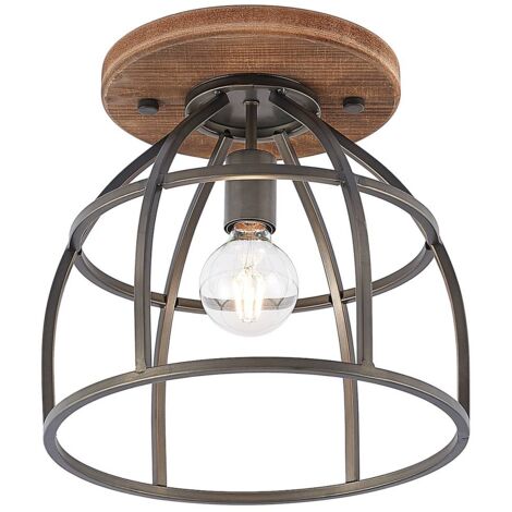 Lindby 'Rutger' in Marrone da Legno