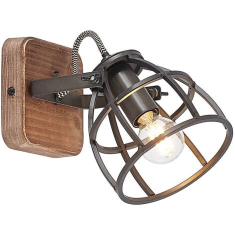 Lindby 'Rutger' in Marrone da Legno