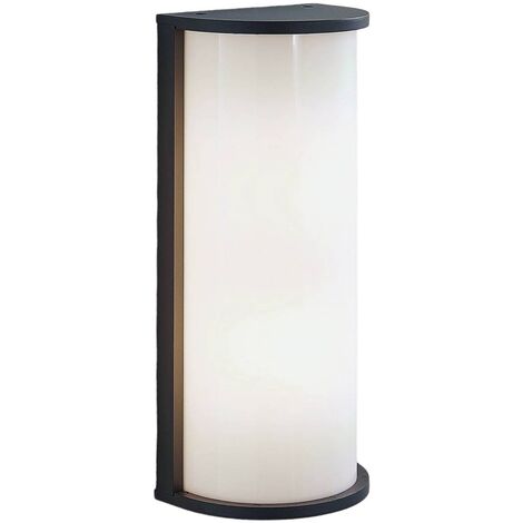 Lindby Lámpara de pared exterior 'Timothea' en Negro Aluminio