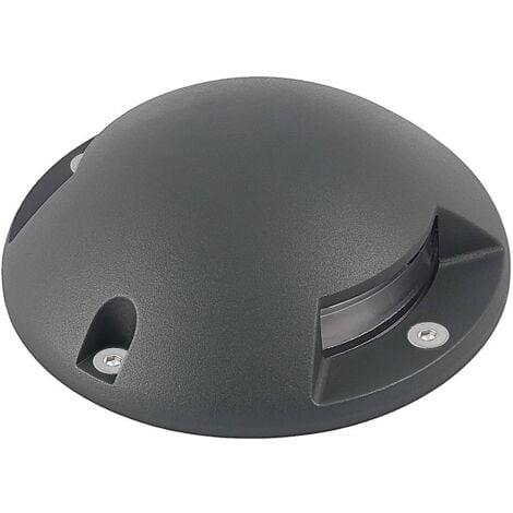 Lindby Lámpara LED para exterior 'Huban' en Negro de Aluminio