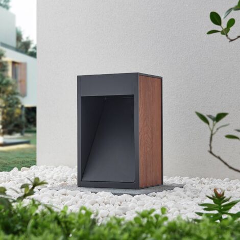 Lucande Lámpara para exterior 'Ansala' en Marrón de Aluminio