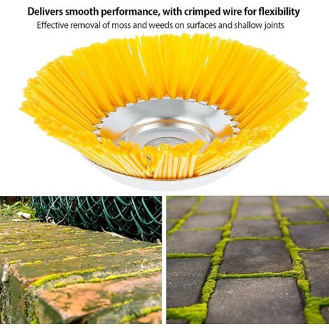 Nylon Weed Brush - Universal Round Brush Cutter Brush - Durable Garden ...