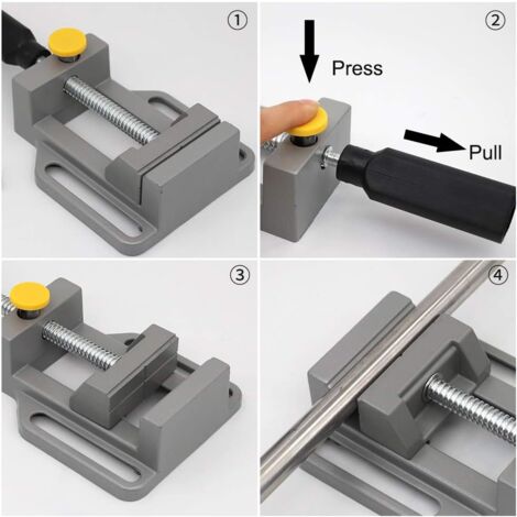 Mini Bench Mill Vise, DIY Tool Clamp