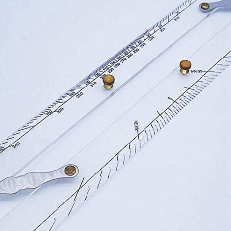 1 Piece Nautical Ruler Parallel Ruler Chart Parallel Ruler Point ...