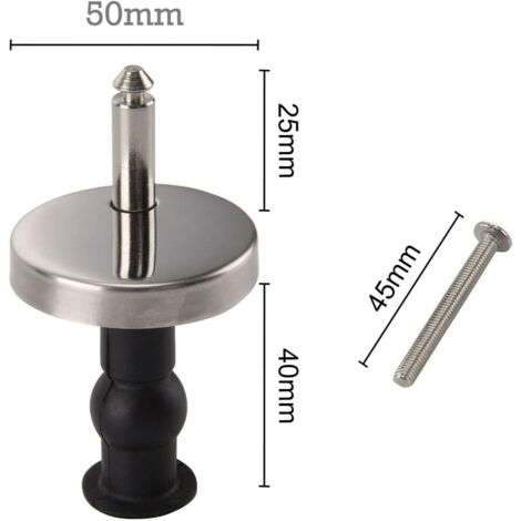 Pair of Toilet Seat Hinges - Top Closure Soft Swift Release Toilet Seat ...