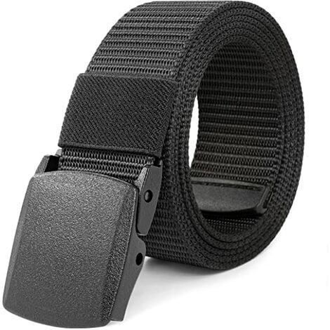 Men's work belts, men's belts, adjustable nylon canvas golf belt, no ...