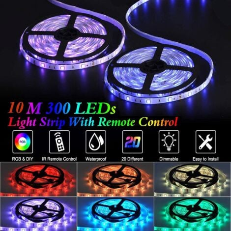 10M LED Strip, LED Room RGB LED Strip Light Strip Leds Strip for ...