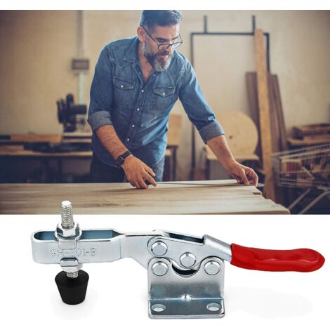 4Pcs Toggle Clamp Horizontal Tilt Clamp GH-201-B Quick Release Clamp ...