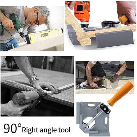 Pieces Angle Clamp, 90 Degree Perfect Angle Clamp, 2 Adjustable Handle ...