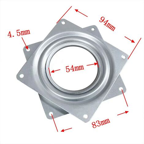 Square Rolling Swivel Plate, Square Ball Bearing, 4 Inch Ball Turner ...