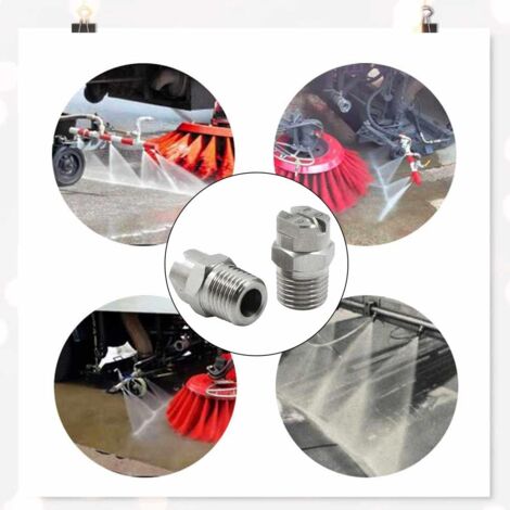 high pressure stainless steel spray nozzles - For surface cleaners ...