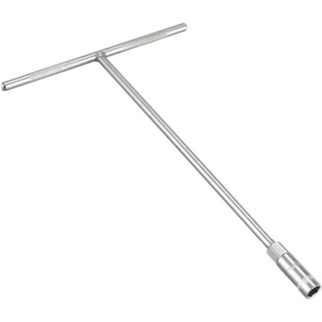 x SENRISE 13mm Hex T-shaped Long Socket Wrench, Silver