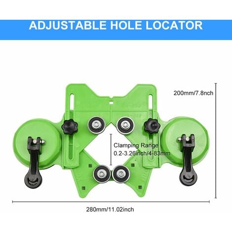 4-83mm Hole Saw Guide, Hole Saw Guide, Adjustable Fixing Jig for Tile ...