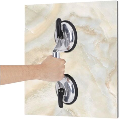Double Aluminum Suction Cup Double Suction Cup Maximum Lifting Capacity ...