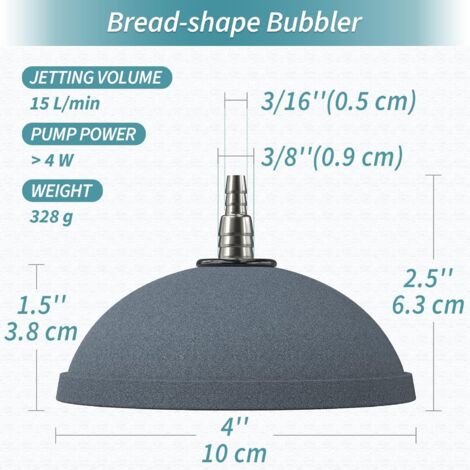 Aquarium 10cm Pain Air Stone Bubble Diffuser Release Tool for Air Pumps ...