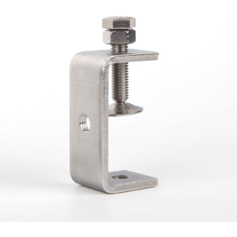 Pack 65mm Wide 304 Stainless Steel Heavy Duty C Clamp Jaw Opening Tiger ...