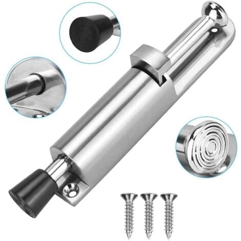 Heavy Duty Spring Door Stopper Metal Door Stopper Zinc Alloy Spring ...