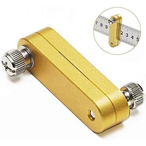 Ruler Positioning Block, Woodworking Parallel Line Ruler, Locator ...