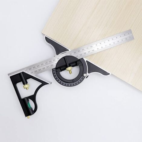 300mm Combination Square, Stainless Steel Combination Angle Ruler ...