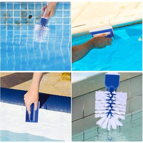Brush Sponge Water Line Swimming Pool Brush Plastic Pool Brush Head ...