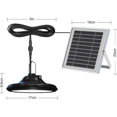 100Leds 1200LM Solar Lights Outdoor,3 Mode Solar Hanging Lights ...