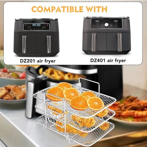 Air Fryer Stand for Ninja Dual Air Fryer - 304 Stainless Steel - Multi ...