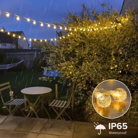 String Lights, 50 LED 5M Battery Operated String Lights with 8 Modes ...