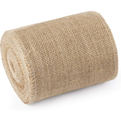 15cm Wide Burlap - Rustic Ribbon Roll for DIY Craft Craft Favor ...
