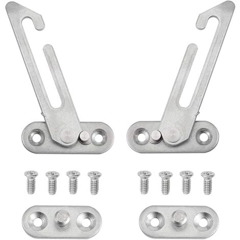 UPVC 304 Stainless Steel Window Opener 2 Pack with Screws for Left and ...