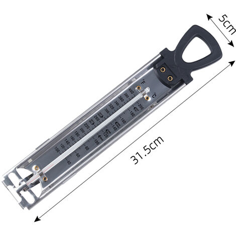 Cooking Thermometer Candy Thermometer,Fahrenheit Celsius ℉/℃ Double ...