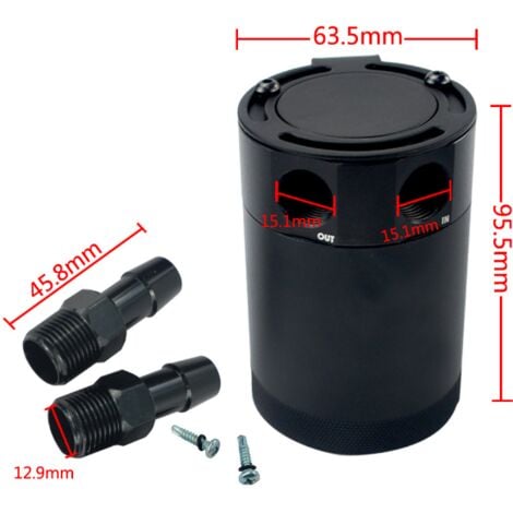 Universal car components 2 hole engine oil can Waste oil recovery gas ...