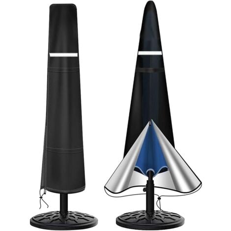 Parasol Cover, Parasol Cover Waterproof, Anti-UV, Heavy Duty 210D ...