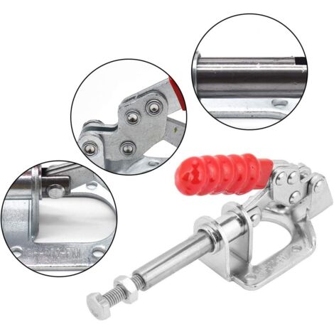 Toggle Clamps,2 Pieces Holding Push Pull Action Hand Tool Toggle Hand ...