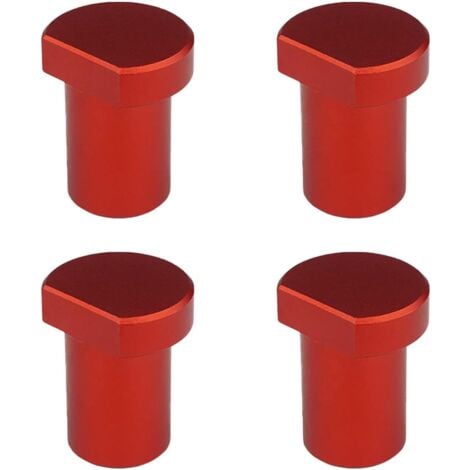4 Pack Aluminum Alloy Woodworking Workbench Clamps, Locating Plug for ...